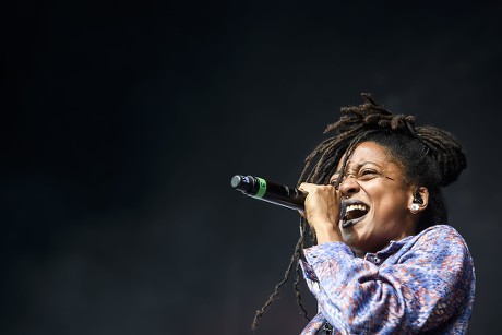 Swiss Rapper Kt Gorique Performs On Editorial Stock Photo - Stock Image ...