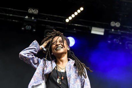 Swiss Rapper Kt Gorique Performs On Editorial Stock Photo - Stock Image ...