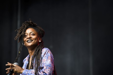 Swiss Rapper Kt Gorique Performs On Editorial Stock Photo - Stock Image ...