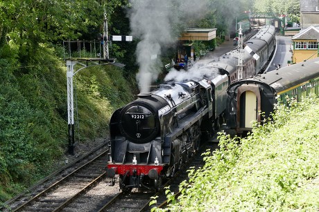 92212 British Railways Standard Class 9f Editorial Stock Photo - Stock ...