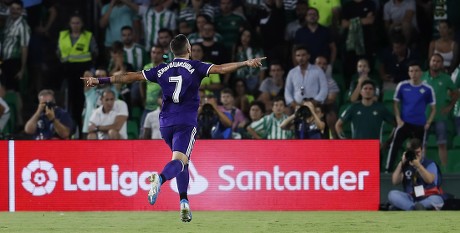 Real Valladolids Spanish Striker Sergio Guardiola Editorial Stock Photo ...
