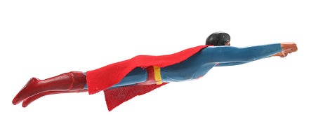 Superman Special Effects Flying Miniature Richard Editorial Stock Photo ...