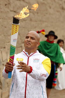 Peruvian Athlete Carlos Felipa C Holds Editorial Stock Photo - Stock ...