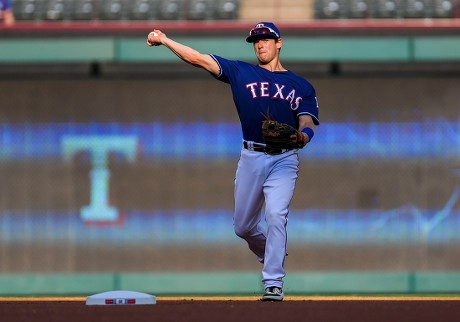 MLB Angels vs Rangers, Arlington, USA - 18 Aug 2019 Stock Pictures ...