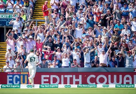England Fans Cheer Another Boundary Against Editorial Stock Photo ...