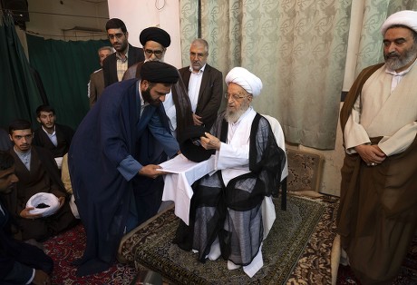 Turban-wearing ceremony, Tehran, Iran - 20 Aug 2019 Stock Pictures ...