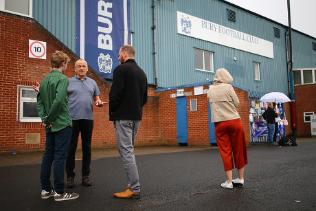 Fans Gather Outside Stadium Editorial Stock Photo - Stock Image ...