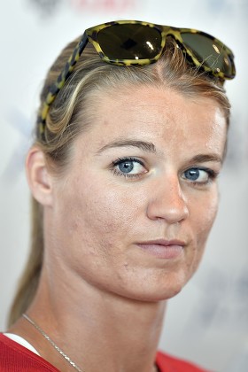 Dutch Sprinter Dafne Schippers Attends Press Editorial Stock Photo ...