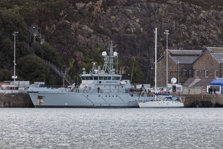Sy Atrevido Boat Next Border Agency Editorial Stock Photo - Stock Image ...