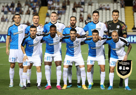 Players Apollon Limassol Line Uefa Europa Editorial Stock Photo - Stock ...
