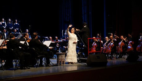 Famous Syrian Singer Mayadah Henawi C Editorial Stock Photo - Stock ...
