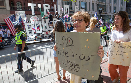 Straight Pride Parade in Boston, USA - 31 Aug 2019 Stock Pictures ...