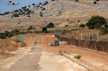 General View Israelilebanon Border North Israel Editorial Stock Photo ...