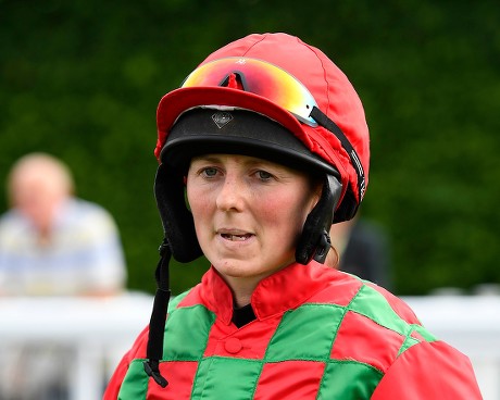 Jockey Megan Trainor During Evening Racing Editorial Stock Photo - Stock Image | Shutterstock