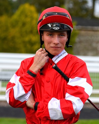 Jockey Jason Watson During Evening Racing Editorial Stock Photo - Stock ...