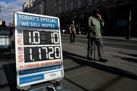 Pedestrian Walks Front Advert Boards Showing Editorial Stock Photo ...