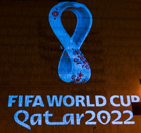 Official Emblem Fifa World Cup Qatar Editorial Stock Photo - Stock ...