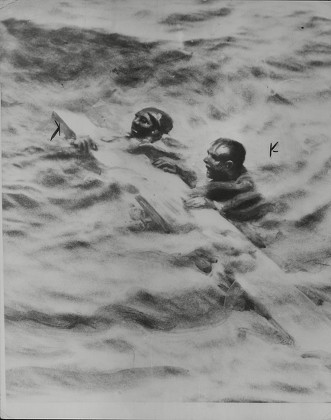 Wwii Merchant Ship Survivors Picture Shows Editorial Stock Photo ...