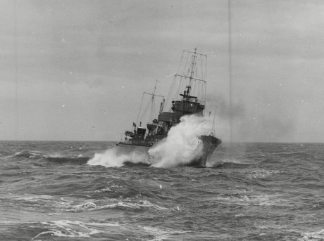 Wwii Britain Navy Destroyers Picture Shows Editorial Stock Photo ...