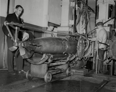 Wwii Britain Munitions Torpedoes Picture Taken Editorial Stock Photo ...
