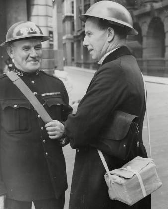 Wwii Britain Police Picture Shows First Editorial Stock Photo - Stock ...