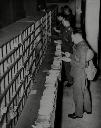 Wwii Britain Army Postal Most Important Editorial Stock Photo - Stock ...