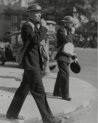 Wwii Police Picture Showspolice Giving All Editorial Stock Photo ...