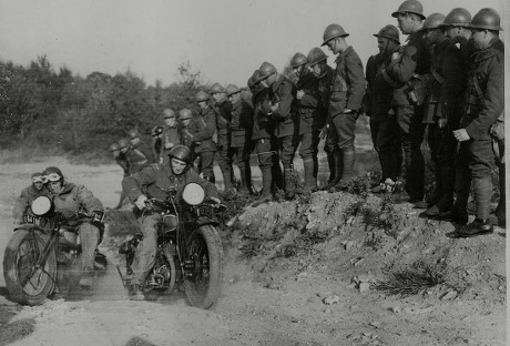 1 Dispatch riders ride motorcycles Stock Pictures, Editorial Images and ...