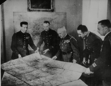 Wwii France Planning Move On Western Editorial Stock Photo - Stock ...