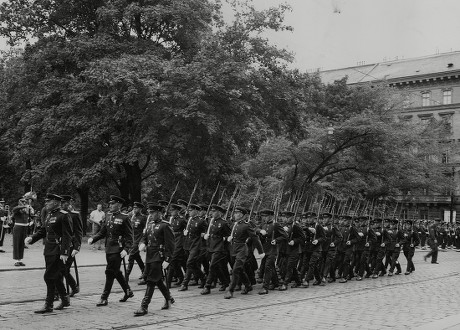 Wwii Peace Europe Austria Under Allied Editorial Stock Photo - Stock ...