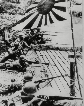 Wwii Japan Army Picture Shows Japanese Editorial Stock Photo - Stock ...