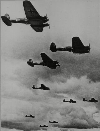 Wwii Britain Battle Britain Picture Shows Editorial Stock Photo - Stock ...