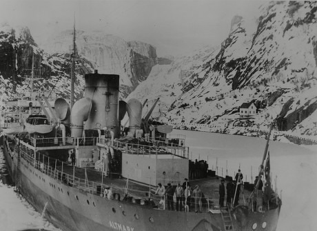 Wwii Germany Ships Altmark Held Fast Editorial Stock Photo - Stock ...
