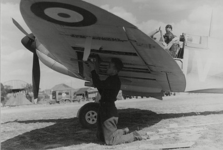 Wwii Britain Raf Fighter Squadrons Aircraft Editorial Stock Photo ...