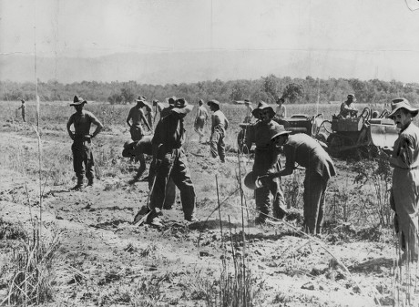 Wwii Britain Army Far East Burma Editorial Stock Photo - Stock Image ...