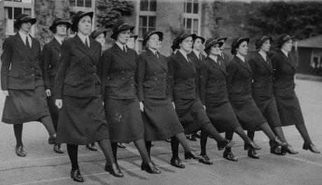Wwii Britain Wrns Womens Royal Naval Editorial Stock Photo - Stock ...