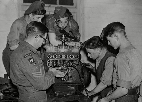 Wwii Britain Army Cadets Many Army Editorial Stock Photo - Stock Image ...