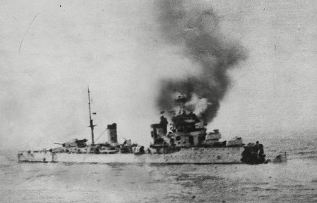 Wwii Italy Navy Cruisershere Some Finest Editorial Stock Photo - Stock ...