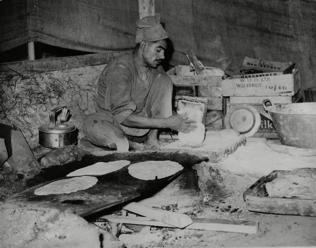 Wwii India Army Cooks Picture Shows Editorial Stock Photo - Stock Image ...