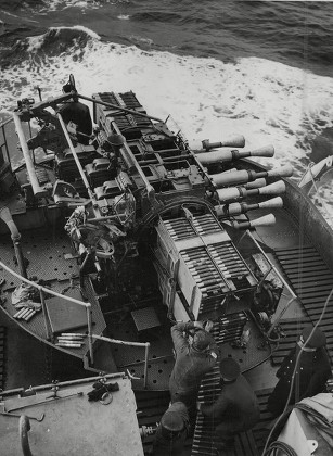 Wwii Britain Navy Aa Guns Picture Editorial Stock Photo - Stock Image ...