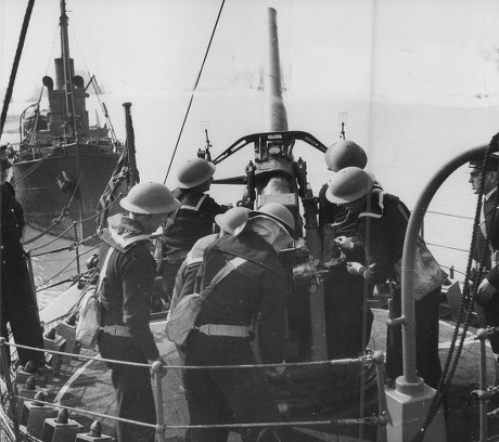 Wwii Britain Navy Guns Which Drifters Editorial Stock Photo - Stock ...