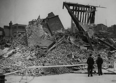 Wwii Britain Air Raids London Blitz Editorial Stock Photo - Stock Image ...