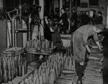 Wwii Britain Munitions Despite Nazi Raiders Editorial Stock Photo ...