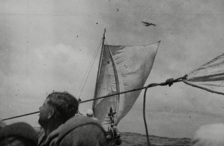 Wwii Britain Merchant Shipping Survivorsrescue Story Editorial Stock ...