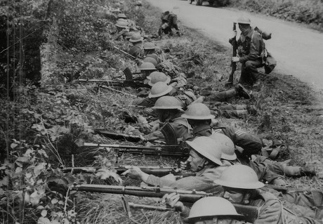 Wwii Britain Army Bef British Expeditionary Editorial Stock Photo ...