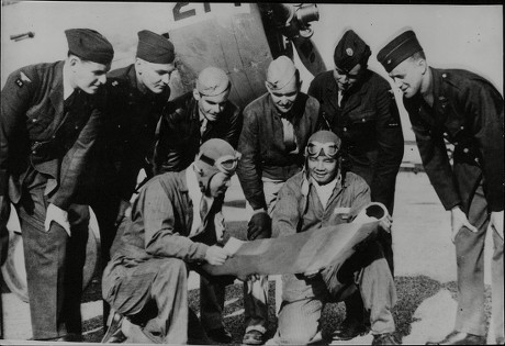 Wwii Raf Training Usa Picture Shows Editorial Stock Photo - Stock Image ...