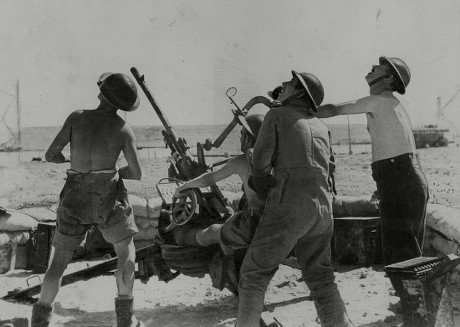 Wwii Britain Army Middle East Libya Editorial Stock Photo - Stock Image ...