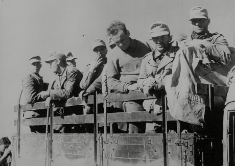 Wwii Germany Army Prisoners Picture Shows Editorial Stock Photo - Stock ...