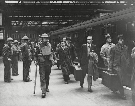 Wwii Britain Aliens Alien Men German Editorial Stock Photo - Stock ...