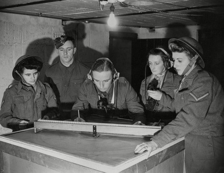 Wwii Britain Ats Auxiliary Territorial Service Editorial Stock Photo ...